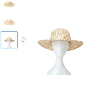 Time and Tru | Accessories | New Womens Two Toned Straw Hat | Poshmark